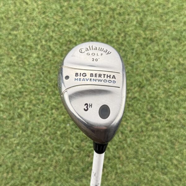 Used Callaway Big Bertha Heavenwood Hybrid / #3 20° / Gems 55-W Ladies